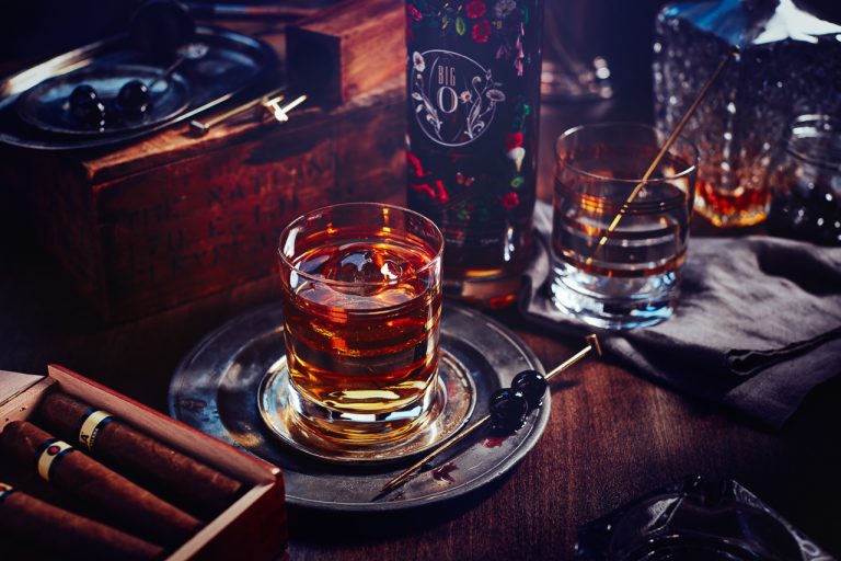 Ginger Manhattan | Big O Ginger Liqueur